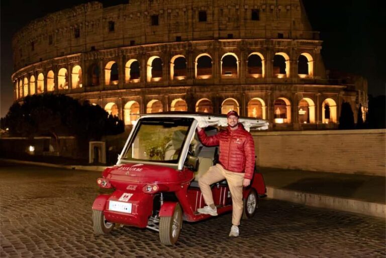 Golf Cart Tour: Express Highlights of Rome by Night - The Value of the Experience