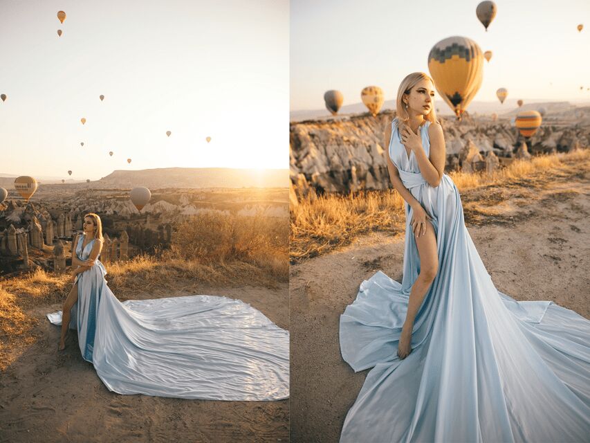Göreme: Cappadocia Satin Flying Dress Rental - What to Expect at the Dress Store