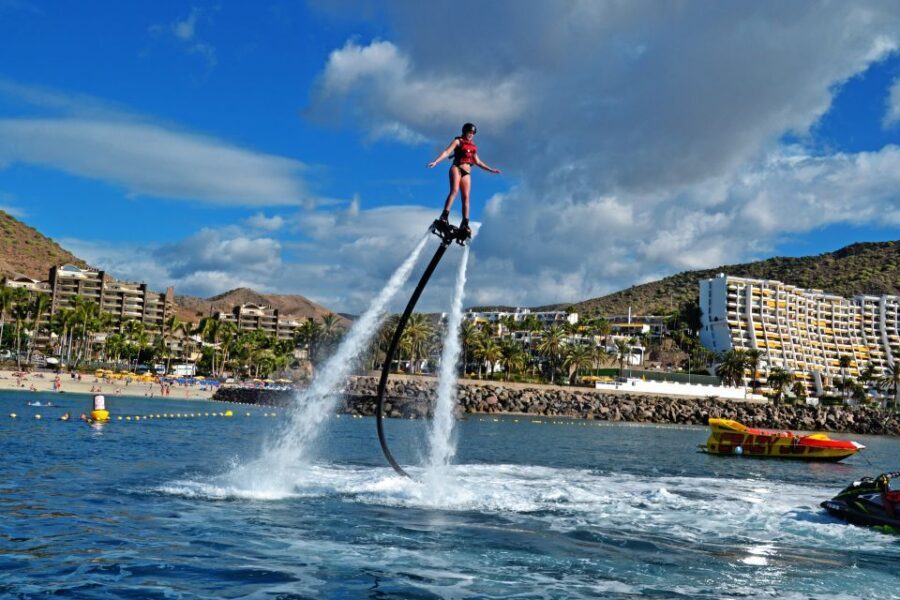 Gran Canaria: Flyboard Session at Anfi Beach - The Scenic Setting and Views