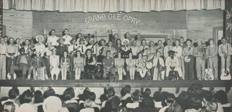 Grand Ole Opry 1944 Billboard advertisement