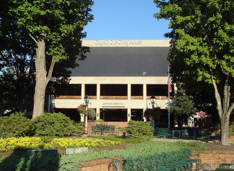 The modern Grand Ole Opry House at Opryland Nashville