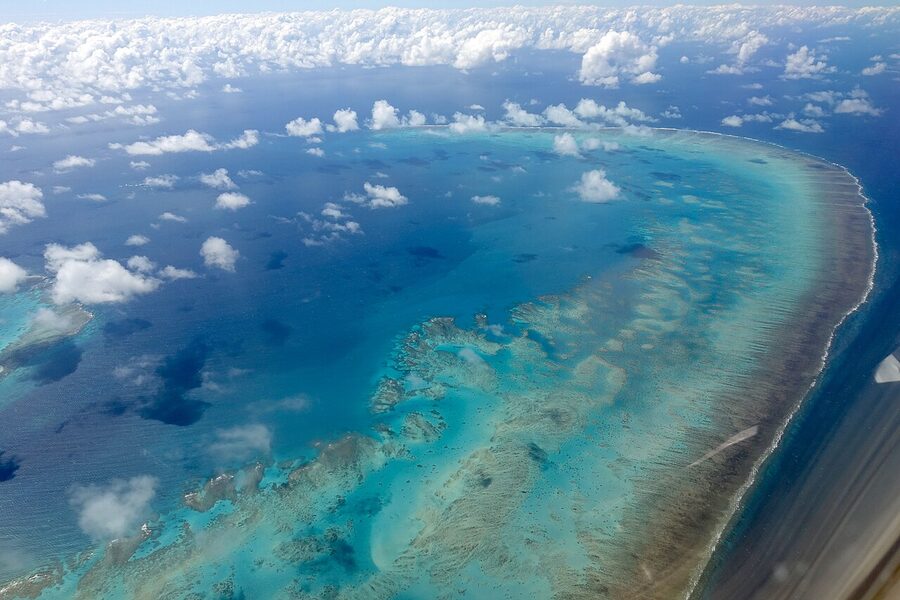 Arlington Reef seen from above