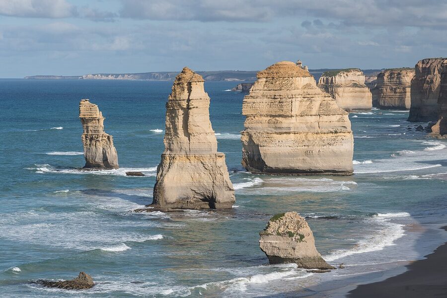 Twelve Apostles East view Port Campbell National Park