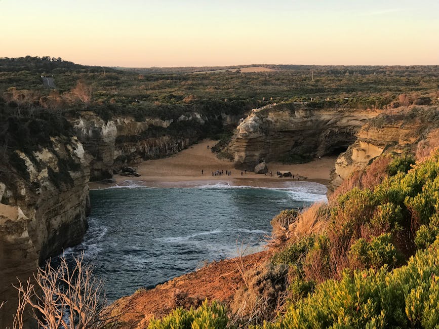 Loch Ard Gorge coastal landscape Port Campbell National Park Australia