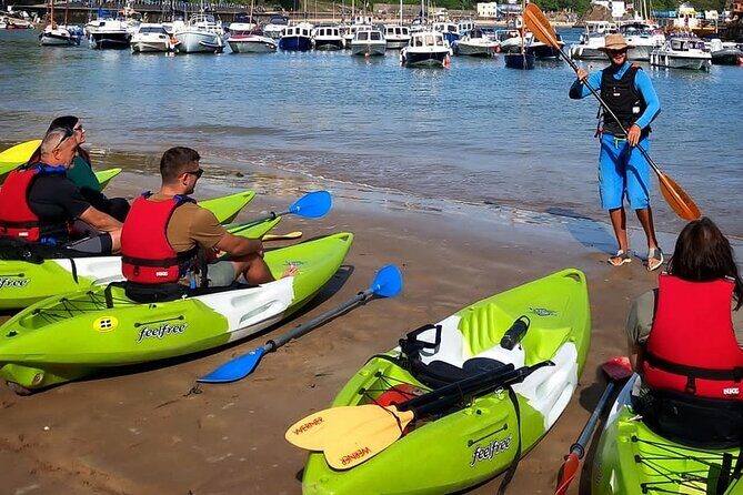 Guided kayaking trip exploring the secrets of the Tenby coastline - The Experience on the Water