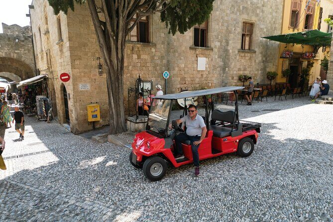 Guided Private Golf Cart Tour in Old Town of Rhodes - Key Points