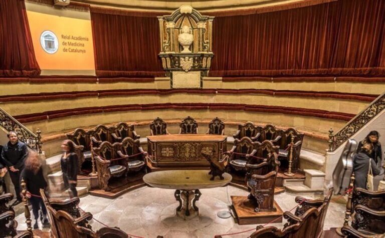 Guided Tour at Catalonia's Royal Academy of Medicine - What You Can Expect During the 50-Minute Tour