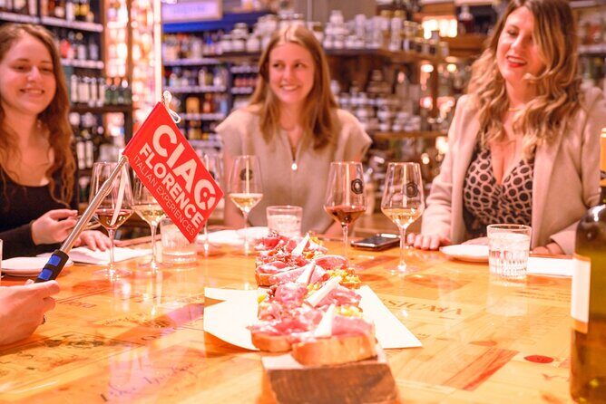 Guided Wine Walk in Florence with 3 Wine Pairing and Food Tasting - The Sum Up