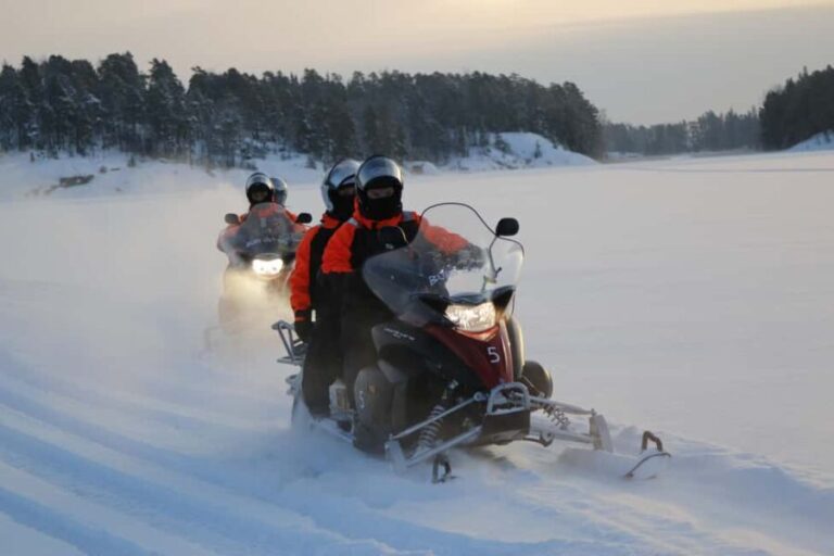 Helsinki: Snowmobile Tour with Lunch and Transfers - Helsinki: Snowmobile Tour with Lunch and Transfers – A Thrilling Arctic Escape