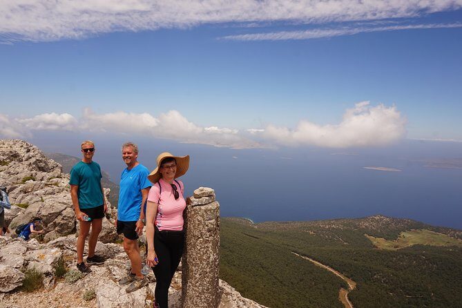 Hiking Mountain Akramitis Rhodes - pick up service available - The Ascent and the Old Chapel of St John
