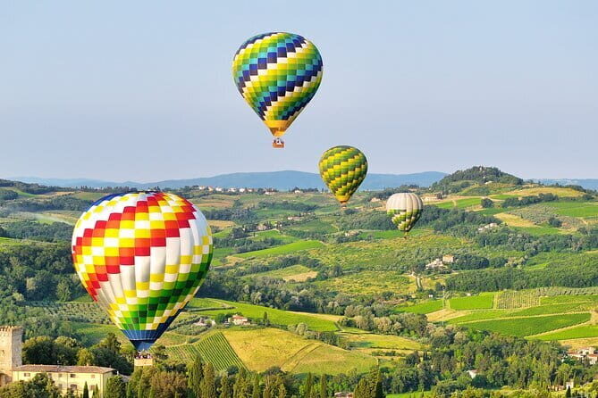Hot Air Balloon flight in Florence - The Landing and Post-Flight Celebrations