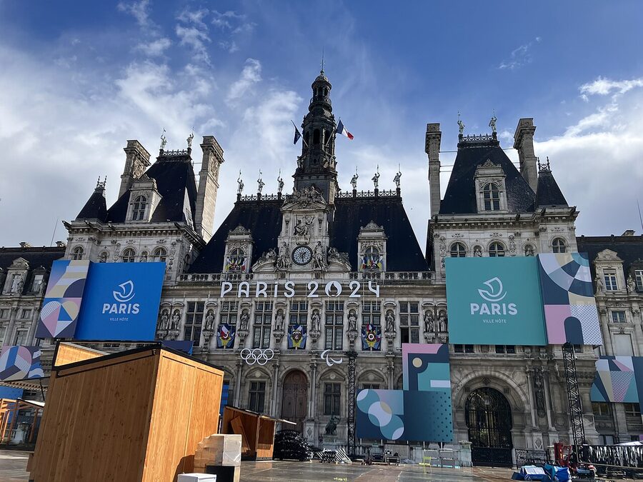 Hôtel de Ville in Paris, the seat of the revolutionary Commune