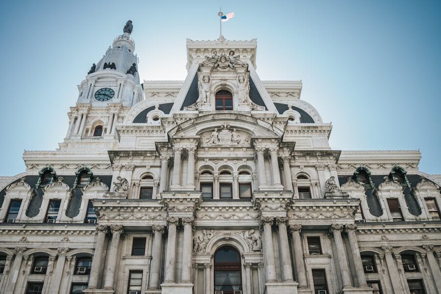 Philadelphia City Hall architecture detail