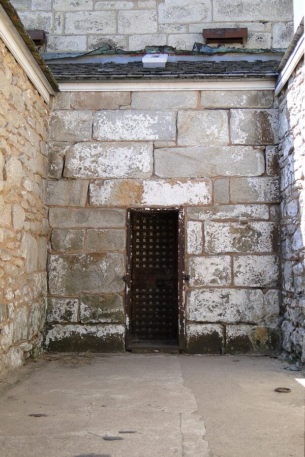 Eastern State Penitentiary isolation exercise yard Philadelphia