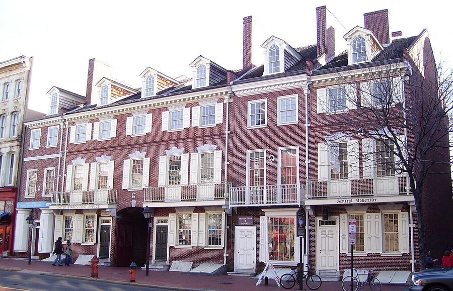 Franklin Court Market Street Philadelphia