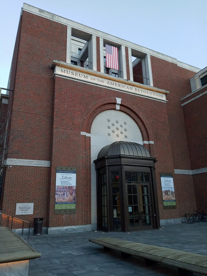 Museum of the American Revolution exterior Philadelphia