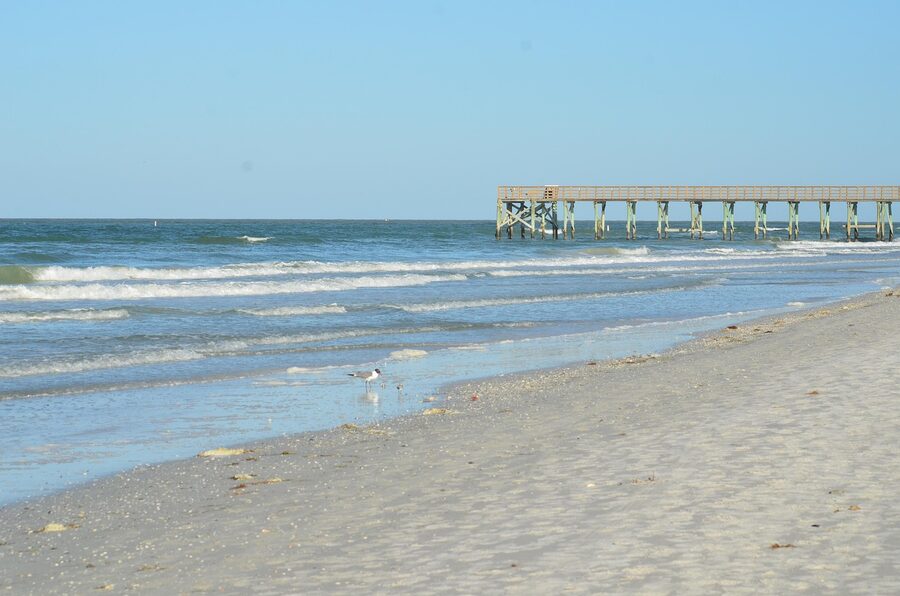 Redington Beach pier near St Petersburg