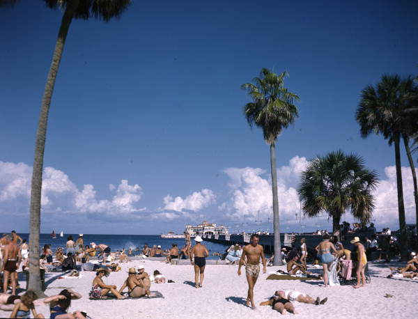 Spa Beach on the downtown St Petersburg waterfront