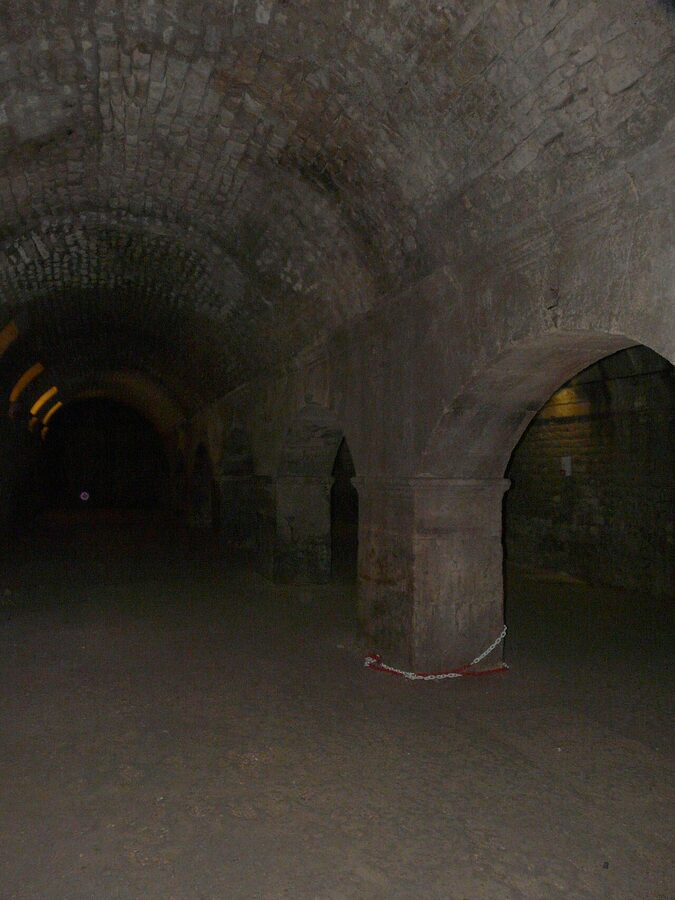 Cryptoporticus Arles underground gallery north corridor