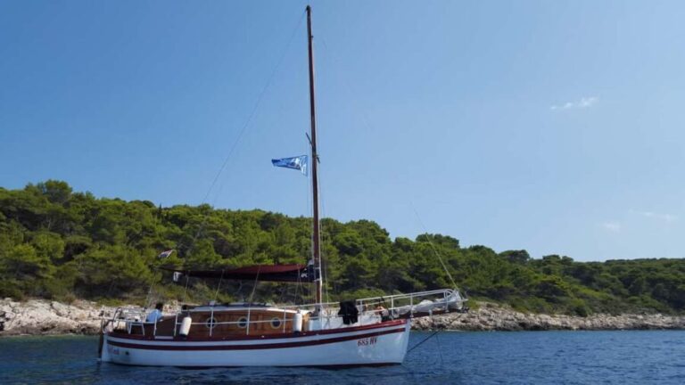 Hvar: Pakleni Islands Sailing Tour with Brunch - The Itinerary Breakdown