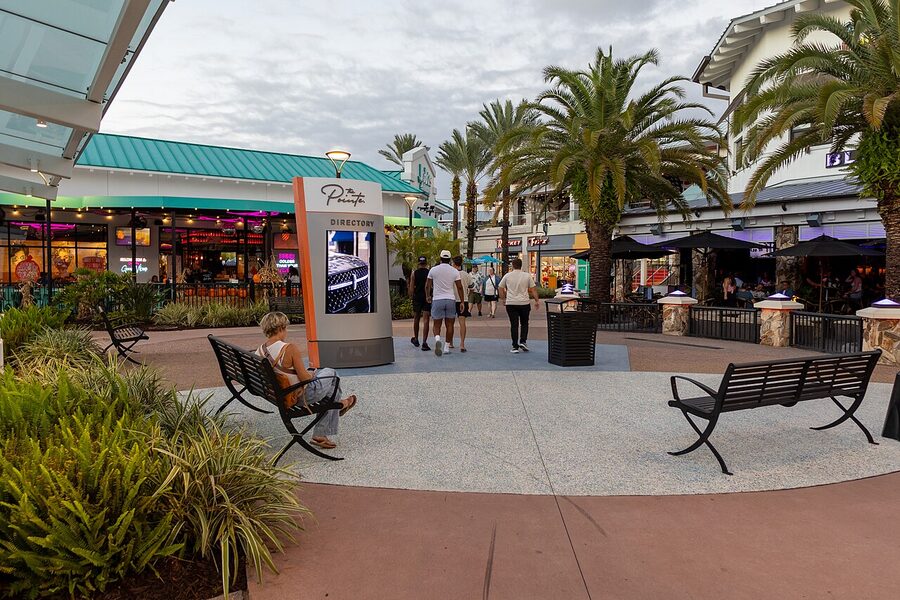 The Pointe Orlando entertainment complex on International Drive