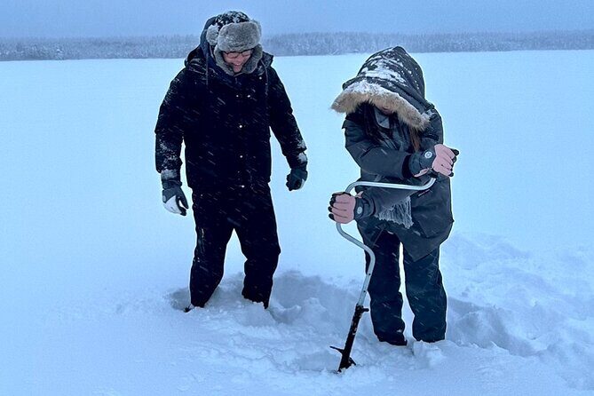 Ice Fishing with Snowmobiles - Who Should Book This Tour?