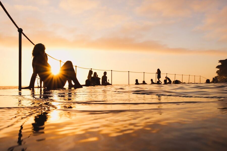 Sunrise swim at Bronte Ocean Pool