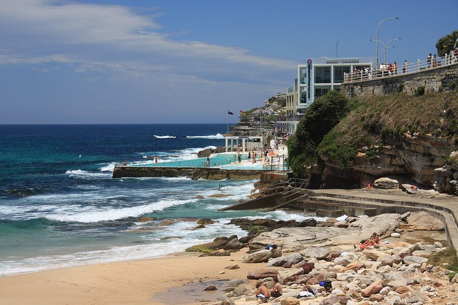 Bondi Icebergs Club from above