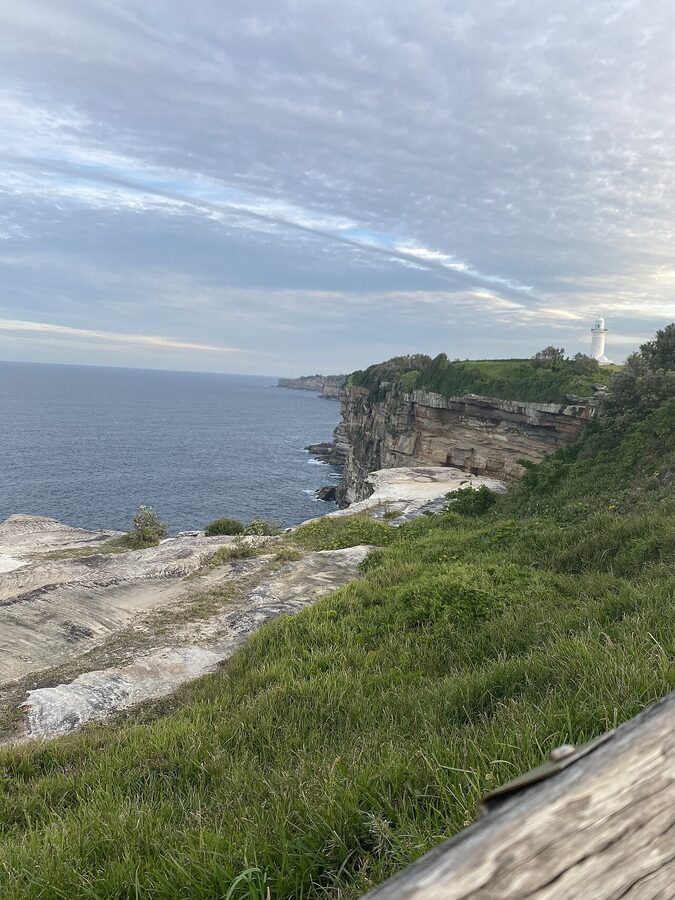 The walking path at Watsons Bay, Sydney