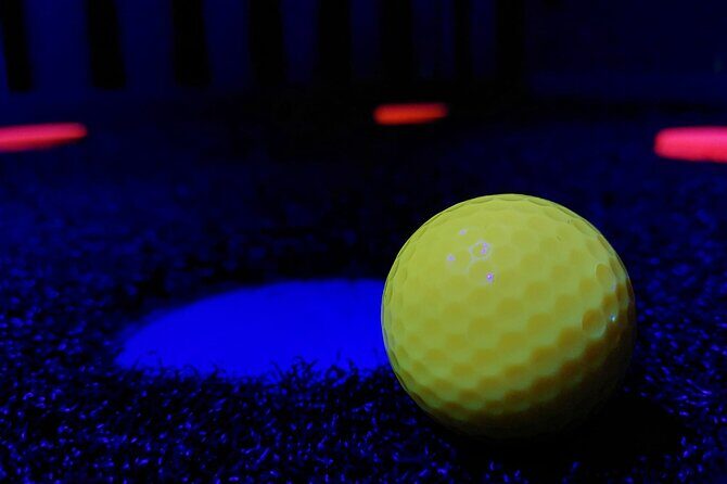 Indoor Illuminated 9 Hole Golf in Matlock Bath Peak District - Why You Should Do This