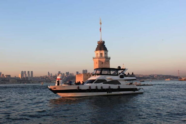 Istanbul: Bosphorus Sunset or Night Yacht Cruise & Transfers - Itinerary Breakdown