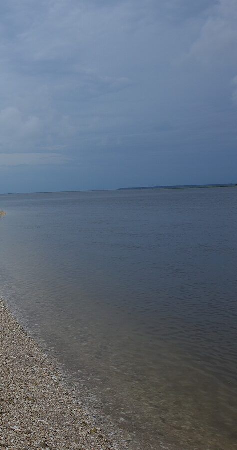 Beach on the inlet at Jekyll Island