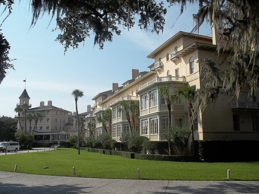 Jekyll Island Club historic clubhouse