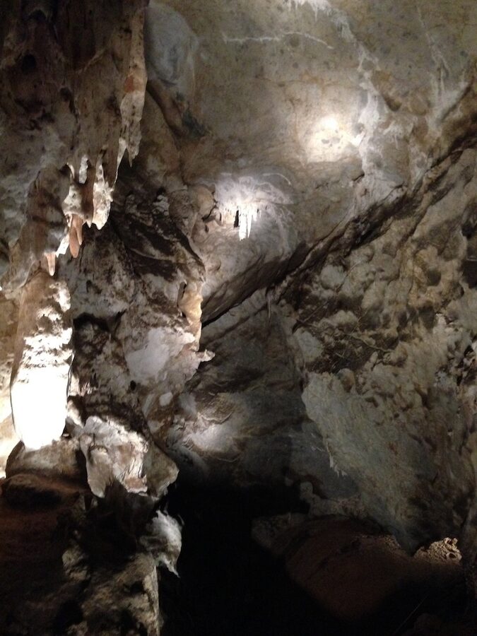 Light through the Grand Arch at Jenolan Caves