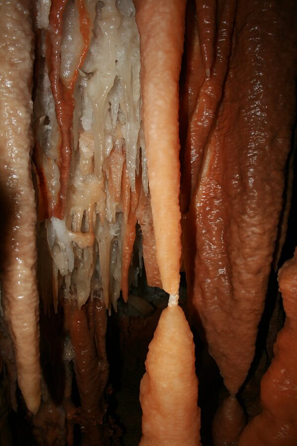 Orient Cave Persian Chamber at Jenolan Caves with calcite formations