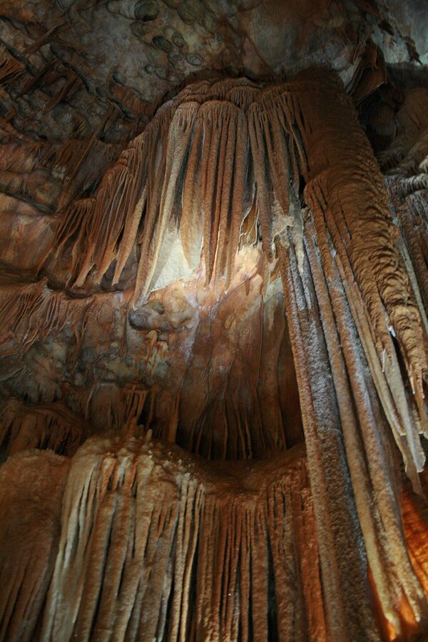 Orient Cave shawl formation at Jenolan Caves