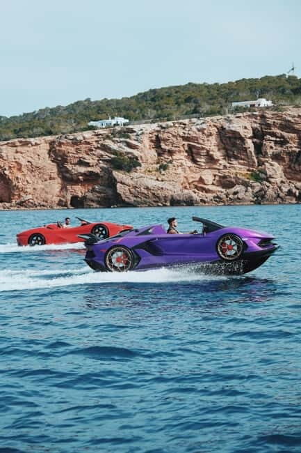 JetCar excursion - Super Sport SVJ or SF90 on water in Ibiza - The Itinerary and What You Can Expect