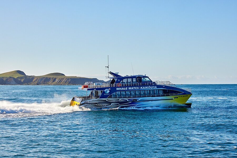Whale Watch Kaikoura Te Ao Marama vessel