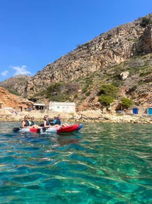 Kayak tour from Moraira - Snorkeling, Swimming, and Relaxation
