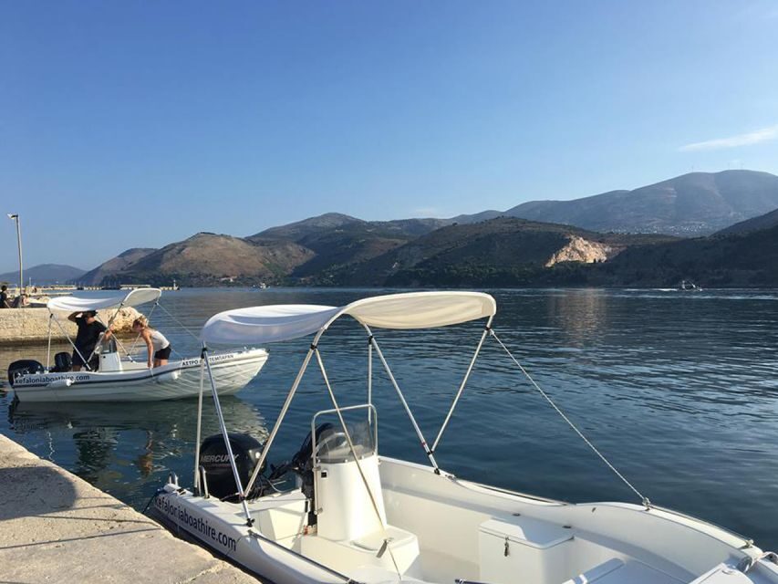 Kefalonia: Small-Boat Rental and Self-Guided Cruise - What to Expect on the Day