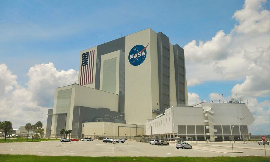 Space shuttle hangar Kennedy Space Center Florida