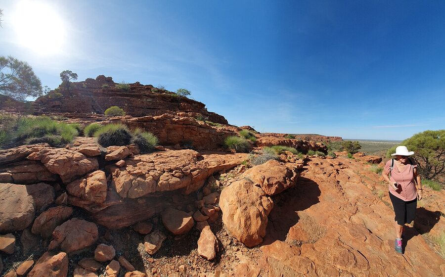 Kings Canyon Rim Walk in Northern Territory