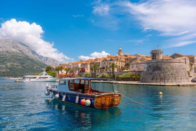Korula: Sail Away - tour with traditional craftmanship boat - The Itinerary: A Day of Island Hopping and Relaxation