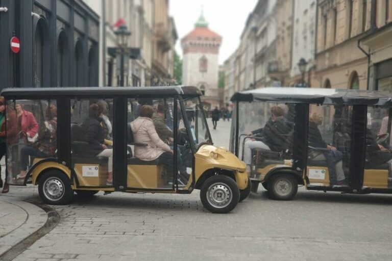 Krakow: Old Town City Tour in a Golf Cart - The Experience in Detail