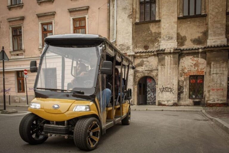 Krakow: Regular Extended City Sightseeing Tour By Golf Cart - The Guide and Audio System: A Winning Combo
