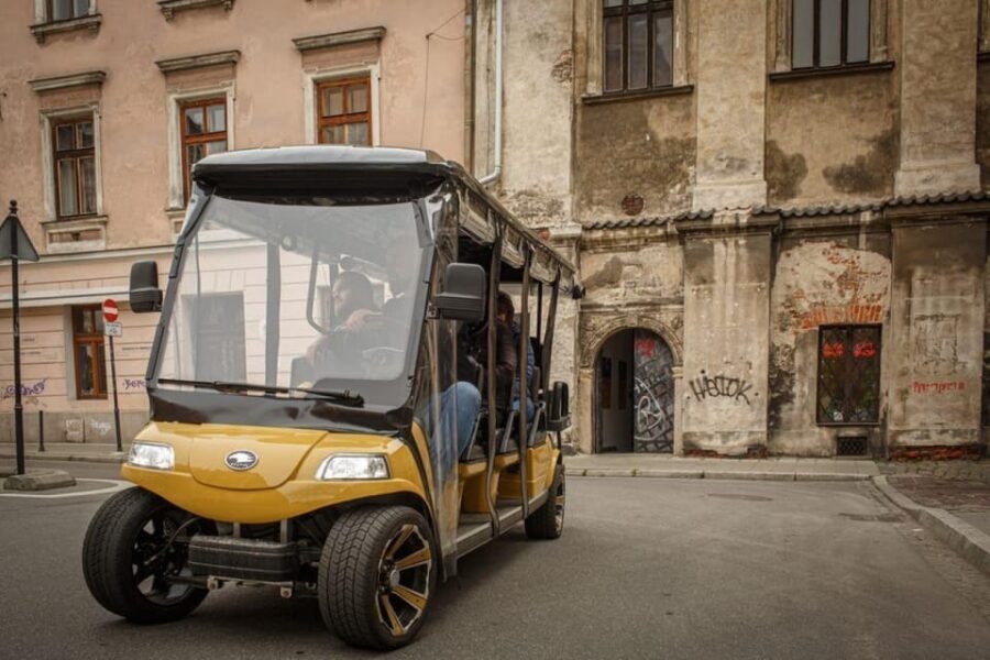 Krakow: Regular Extended City Sightseeing Tour By Golf Cart - The Guide and Audio System: A Winning Combo