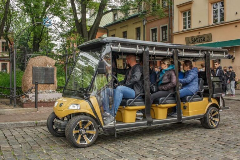 Krakow: Sightseeing Tour by Electric Golf Cart - What You’ll Get and What to Keep in Mind