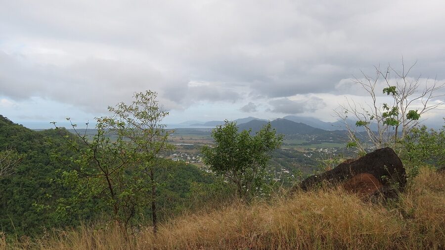 Kuranda Scenic Railway carriages at the platform