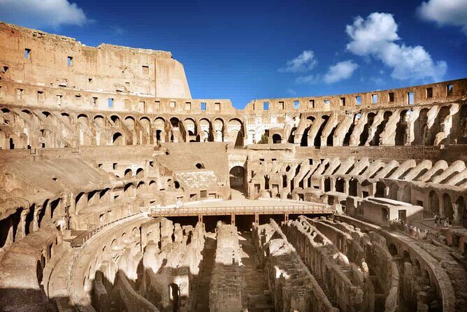 Last Entry Colosseum, Arena, Forum & Rooftop Aperitif Small Group - Price and Value