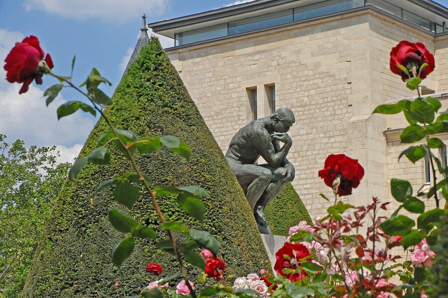 The Thinker by Rodin at Musee Rodin Paris
